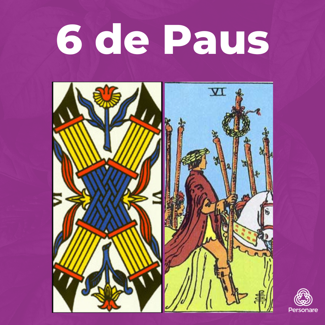 Seis de Paus no Tarot: significados da carta | Personare