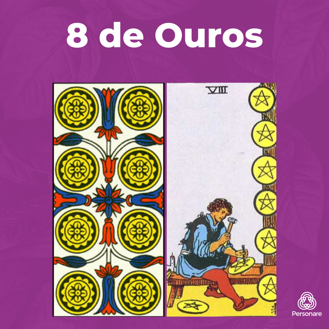 Oito de Ouros no Tarot: significados da carta | Personare