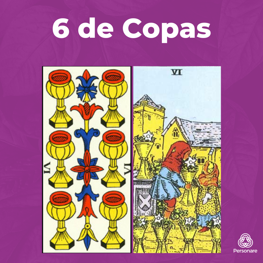 Seis de Copas no Tarot: significados da carta | Personare