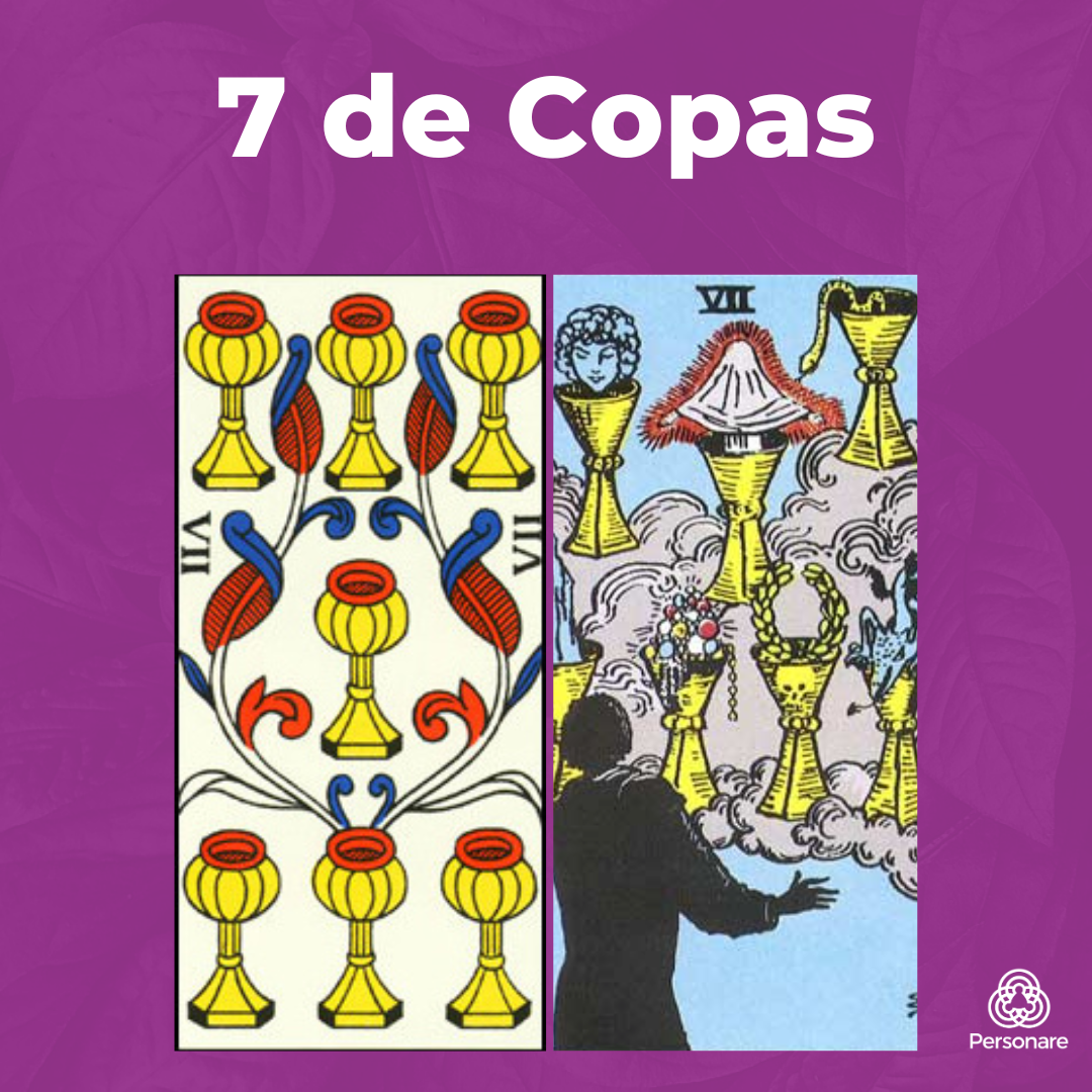 Sete de Copas no Tarot: significados da carta | Personare