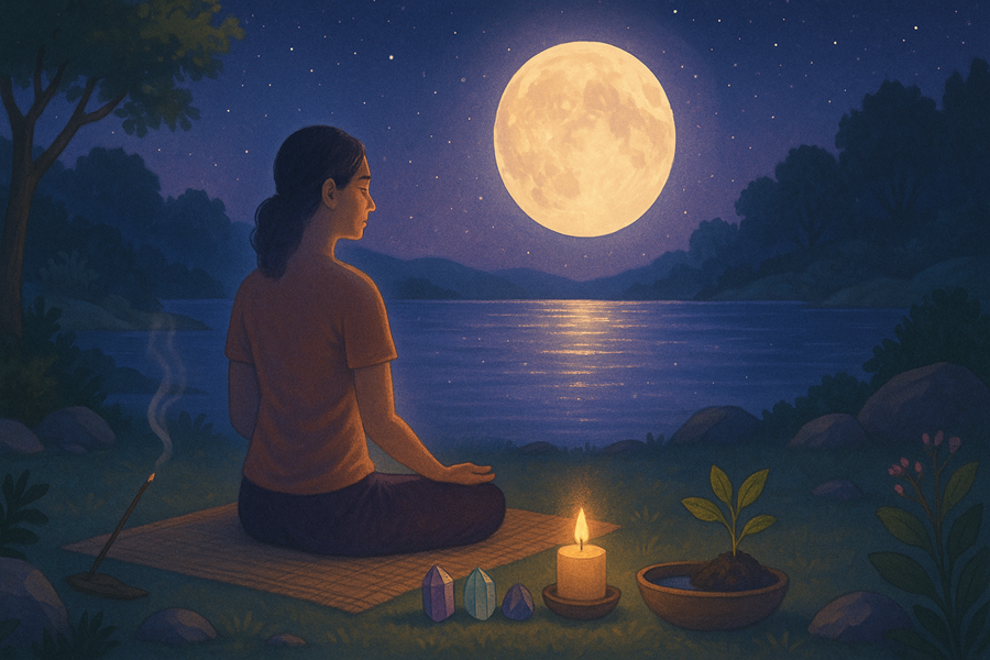 Ritual da Lua de Wesak: como se conectar com essa energia