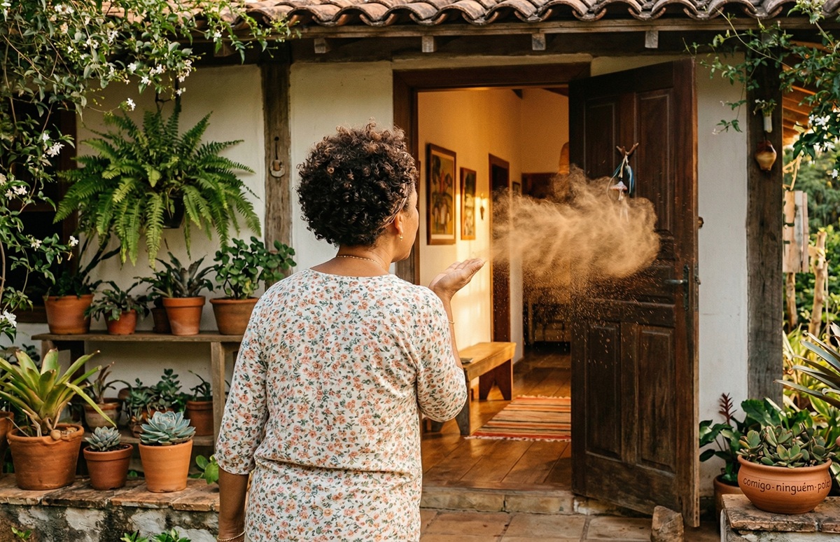 Soprar canela na porta: conheça o ritual de prosperidade